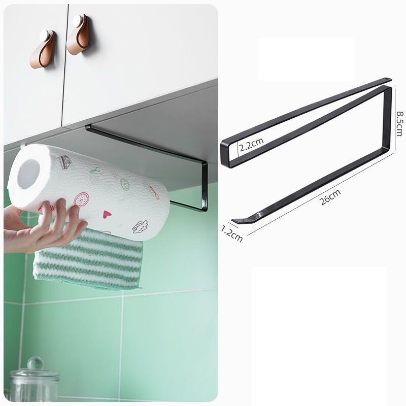 Suport rola de hartie pentru bucatarie, usa dulap sau etajera ...