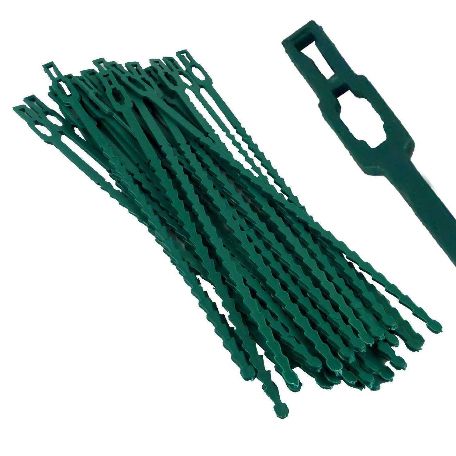 Clips pentru plante Hobby Life, Plastic, Verde, 60 buc - eMAG.ro