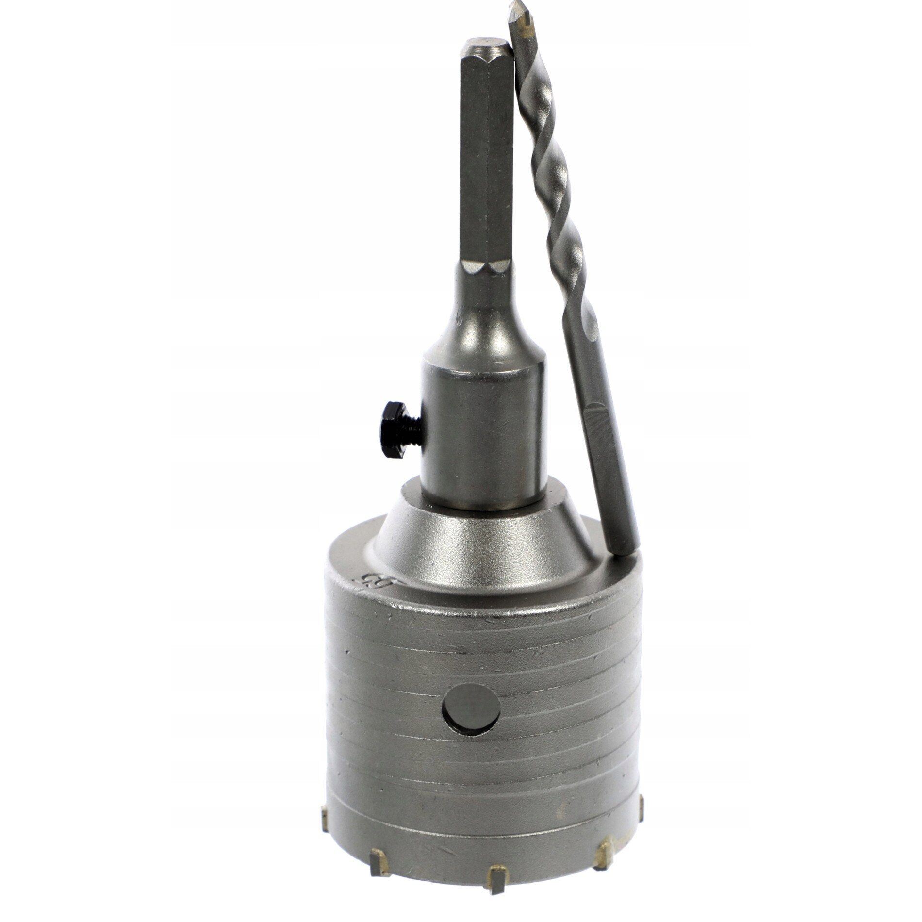 Set burghiu, adaptor si carota Drel, 65 mm, Otel - eMAG.ro