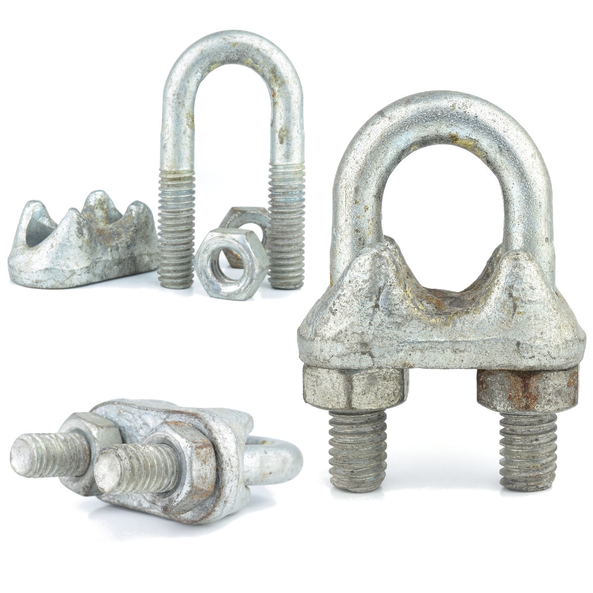 Clema de prindere cabluri tractari, Maan, Otel, 6mm, Argintiu - eMAG.ro