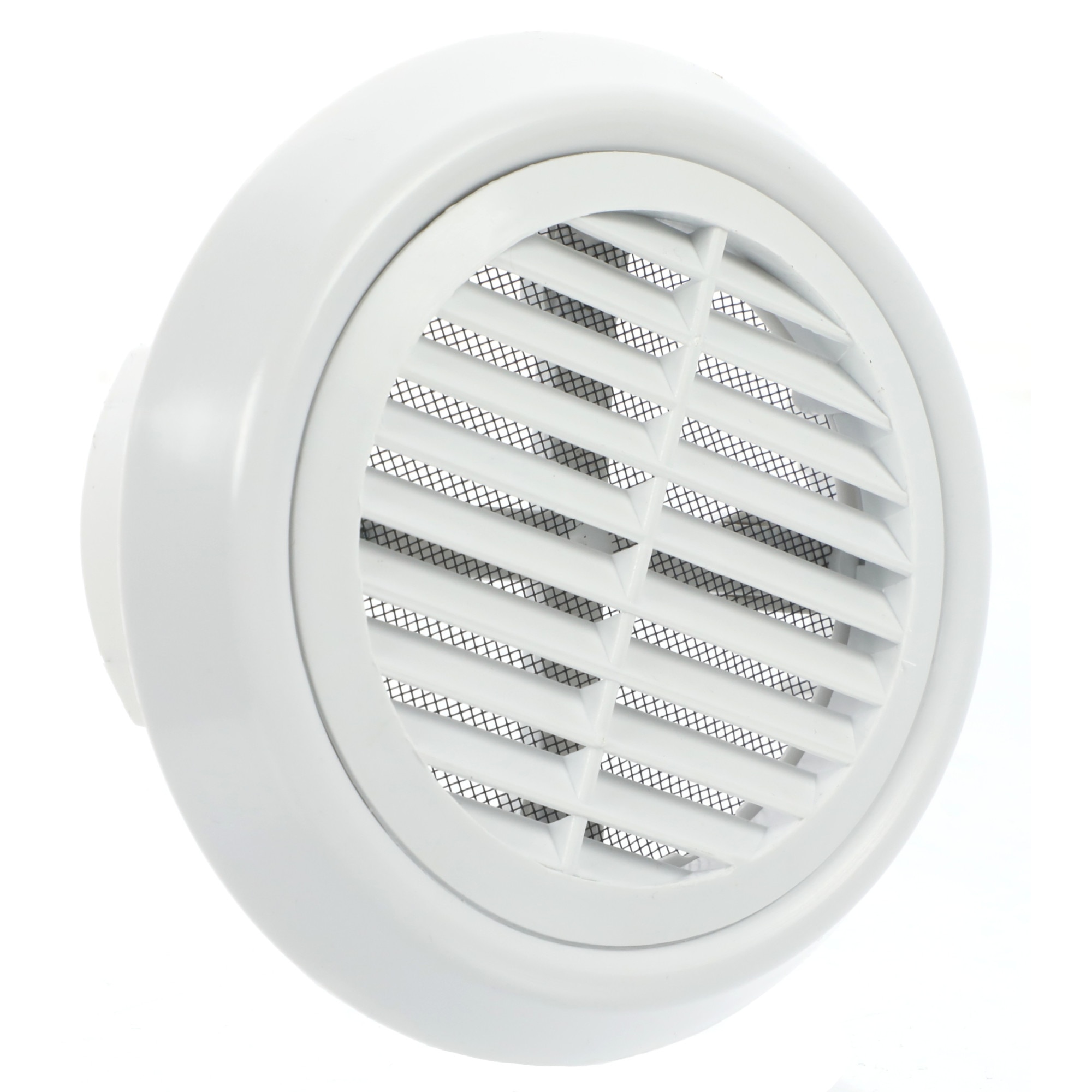 Grila de ventilatie reglabila, Plastic, 90- 160 mm, Alb - eMAG.ro