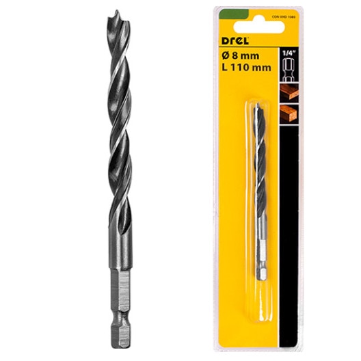 Burghiu pentru lemn Drel, 10mm - eMAG.ro