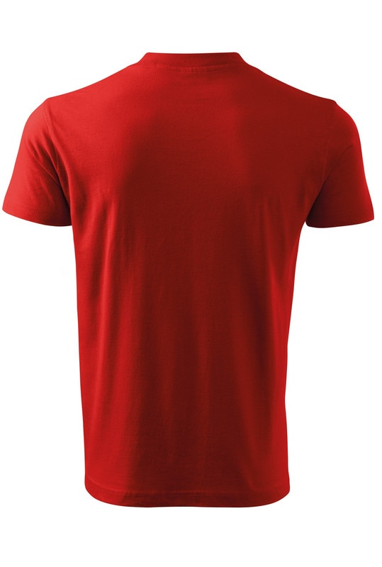 Tricou unisex, Single Jersey, 100% Bumbac, Croiala tubulara, V-Neck ...