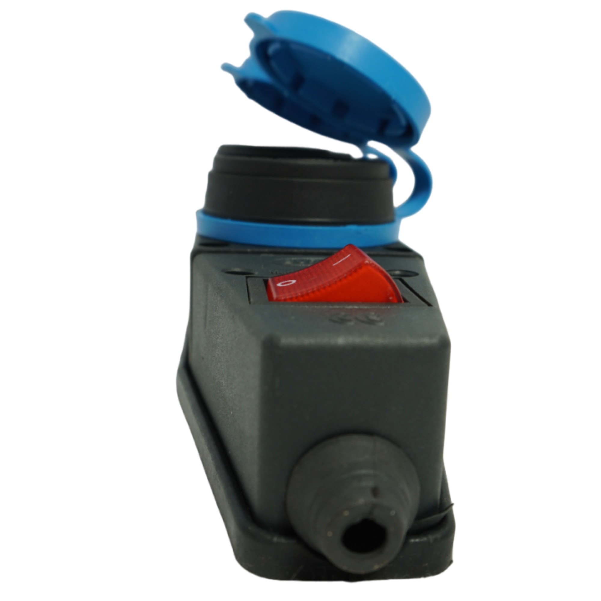 Cap prelungitor negru, 3 priza cu buton TENPO 29/3A - eMAG.ro