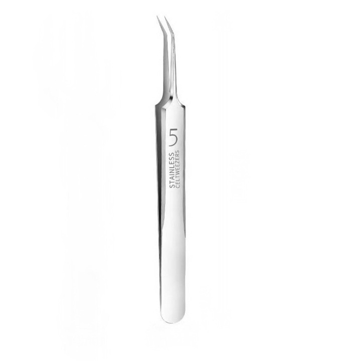 Penseta curbata, uz industrial, otel inoxidabil - eMAG.ro