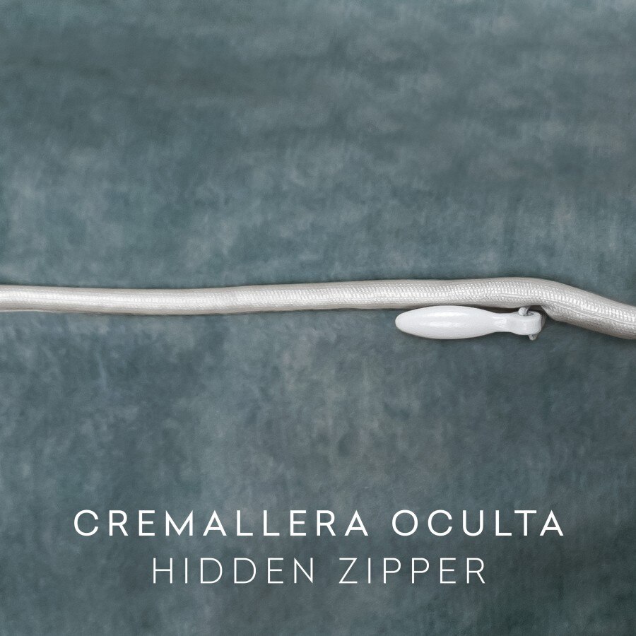 Set 2 fete perna decorative din catifea, 45x45 cm, Eysa, Turin C3 ...