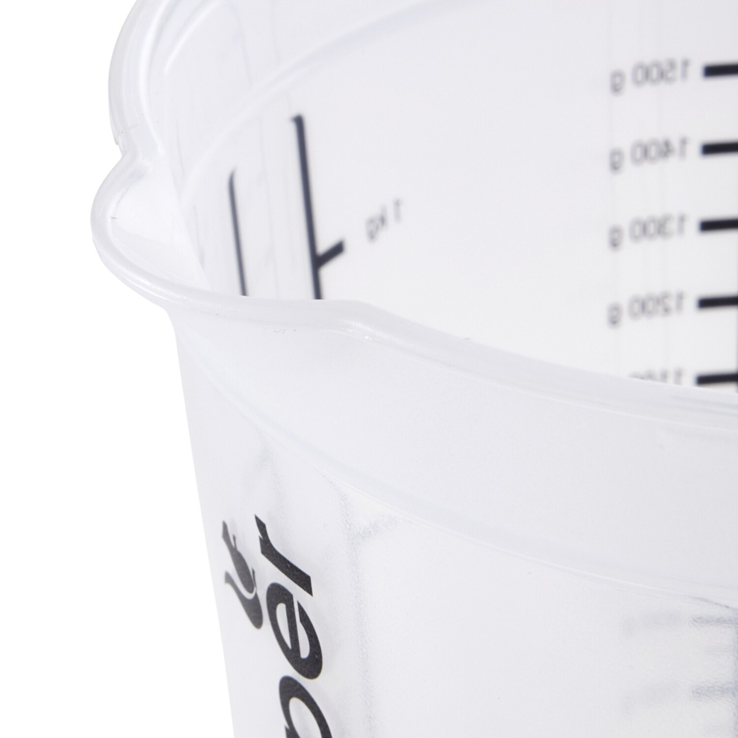 Cana gradata Massimo Keeeper, 13.5 x 19 cm, 1200 ml, alb-antracit - eMAG.ro