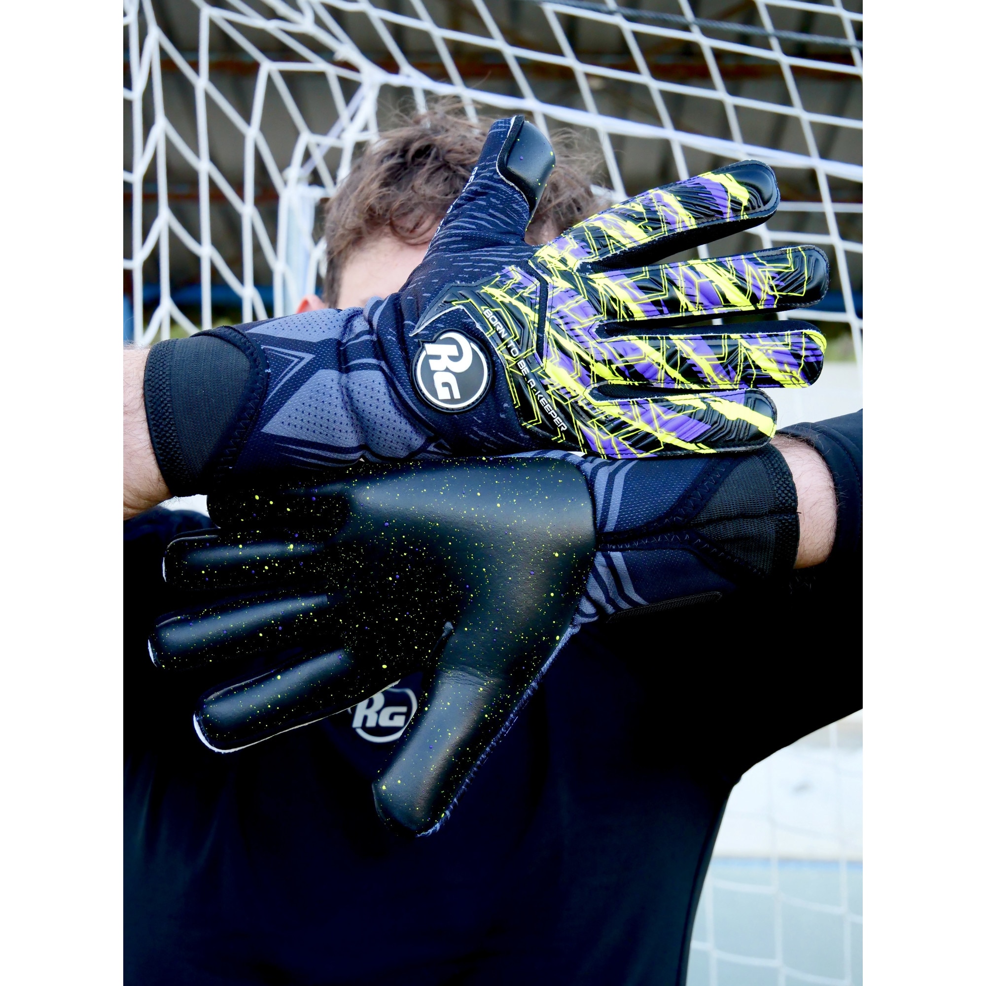 Manusi de portar, RG Toride Replica 2023-2024, negru/galben, 10 - eMAG.ro