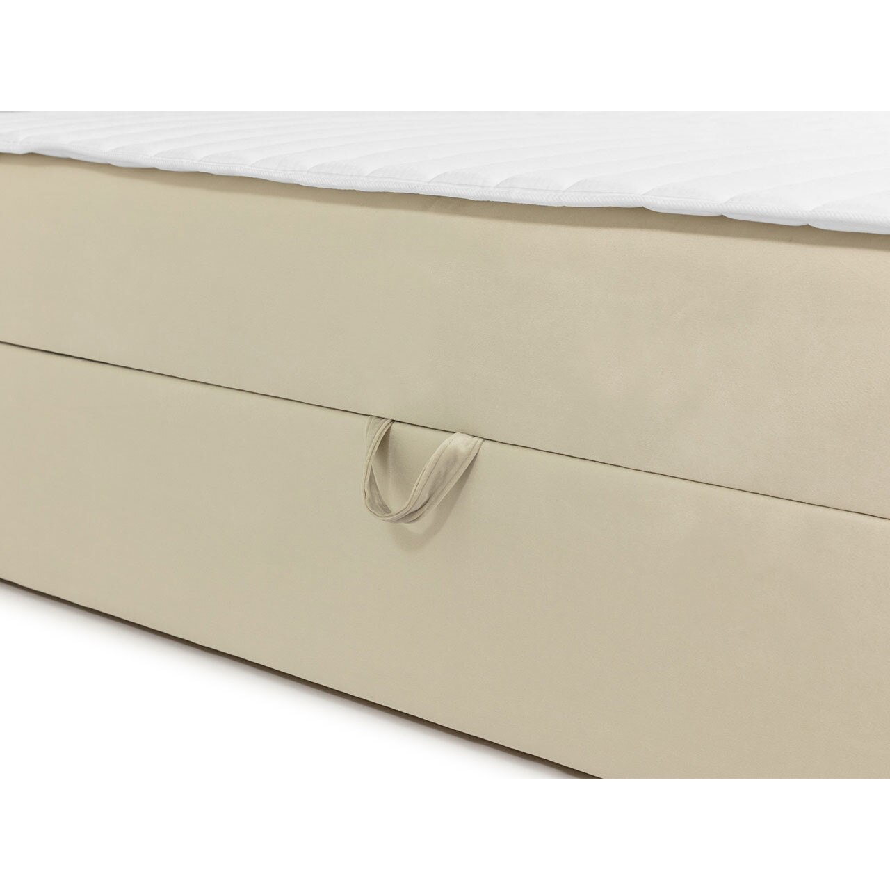 Pat matrimonial Borneo M24, Mirjan24, 180x200 cm, bej - eMAG.ro