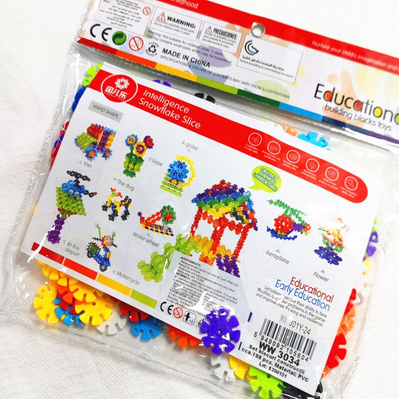 Blocuri de constructie in forma de cerc Mini Junior BDC-1, Multicolor - eMAG.ro