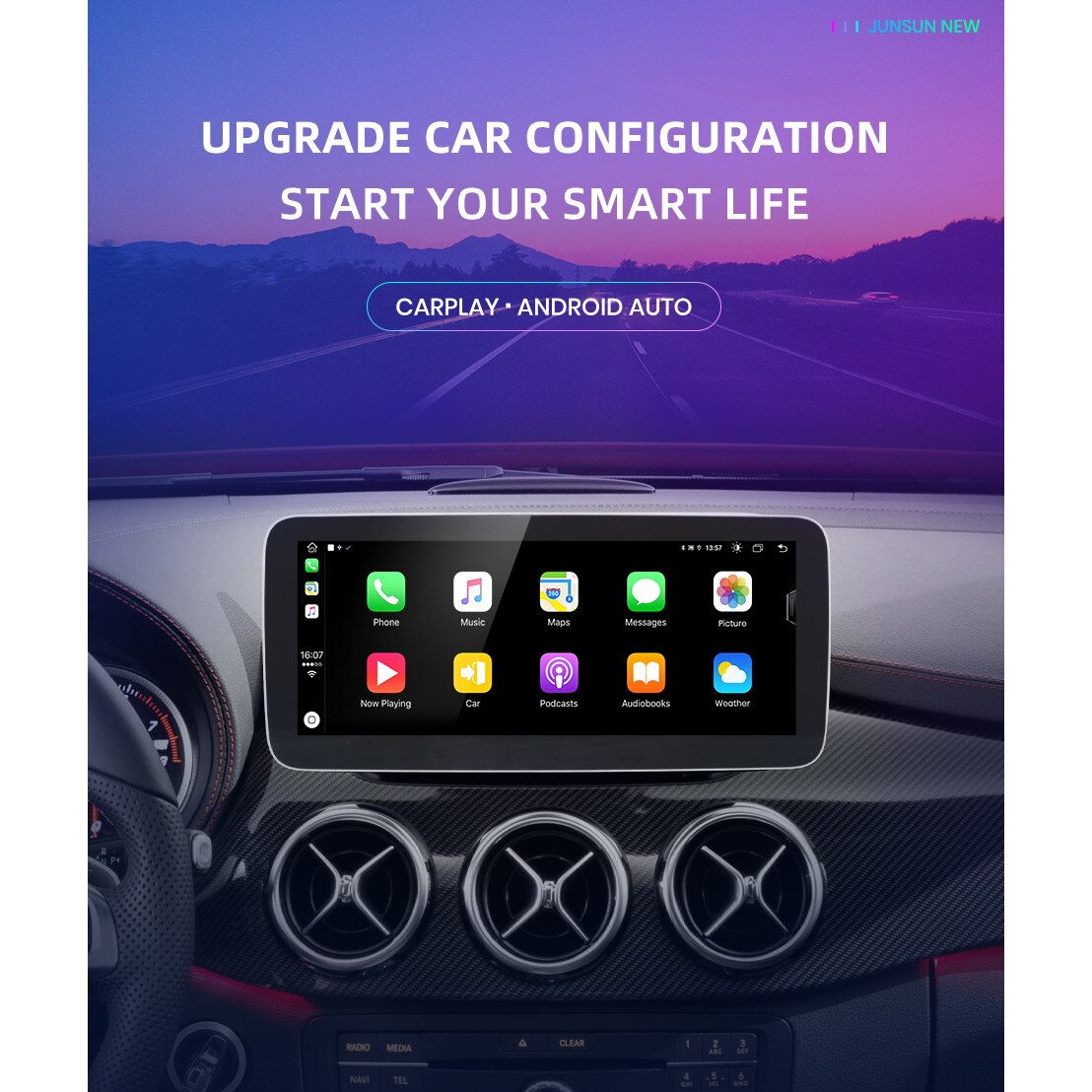 Навигация, Съвместима с Mercedes CLA C117 (2013-2018), Android 10 ...