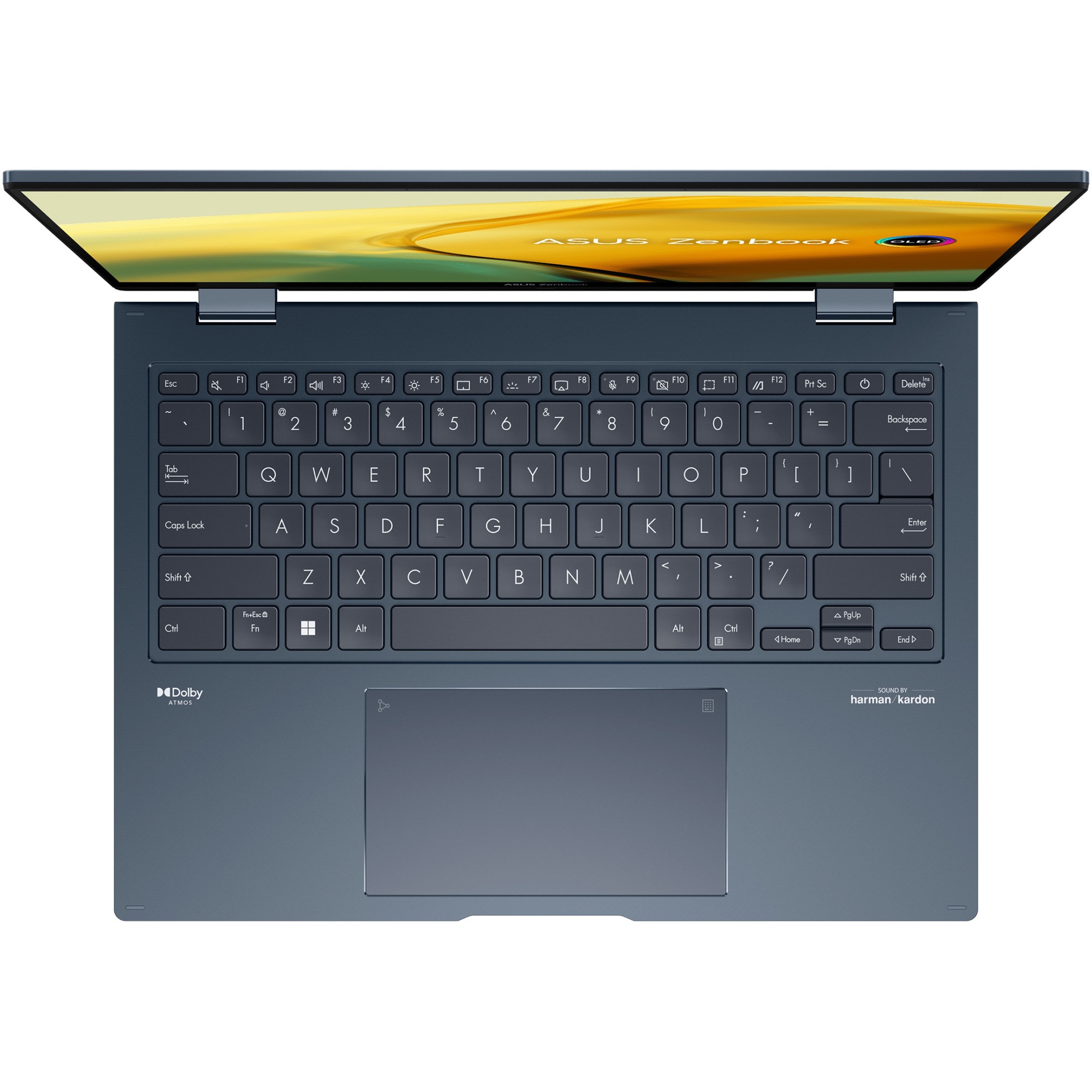 Laptop ultraportabil ASUS Zenbook 14 Flip OLED UP3404VA cu procesor ...