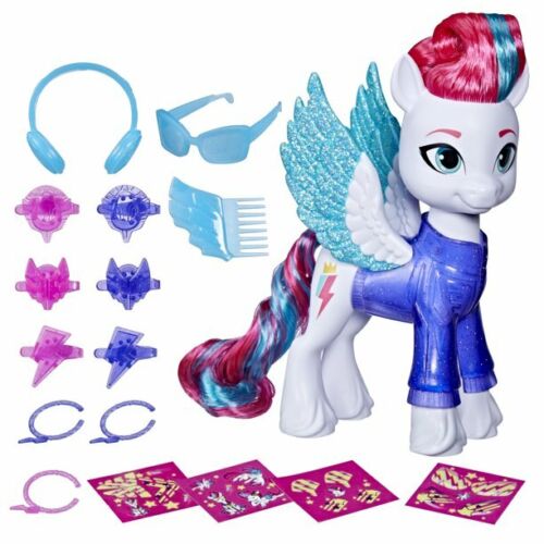 Figurina My Little Pony Zipp Storm Sparkle Adventures cu 15 accesorii ...