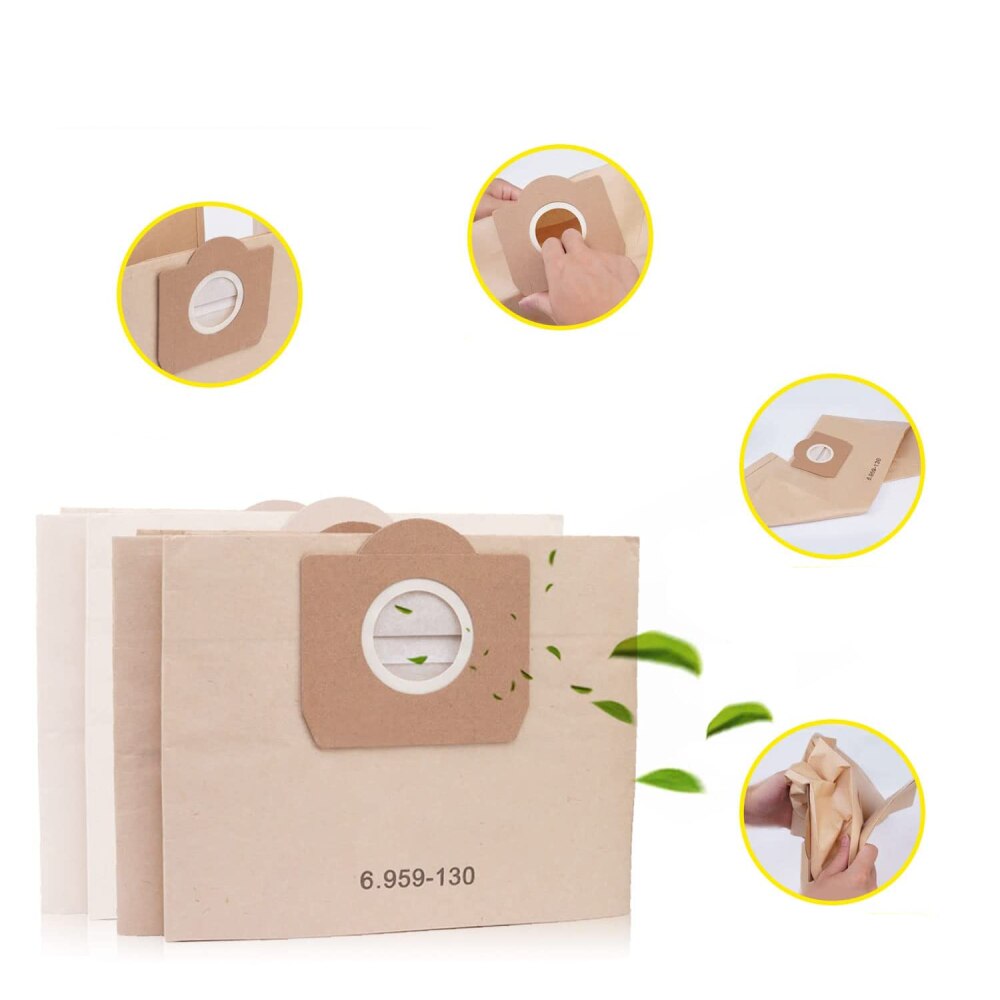 Set 3 saci praf de la PAA-home pentru aspiratorul Karcher WD3 - eMAG.ro