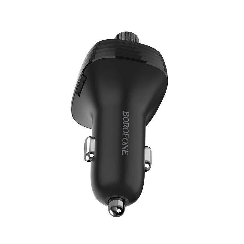 Borofone BZ12 dupla USB portos szivargyújtó töltő fekete (1316285 ...
