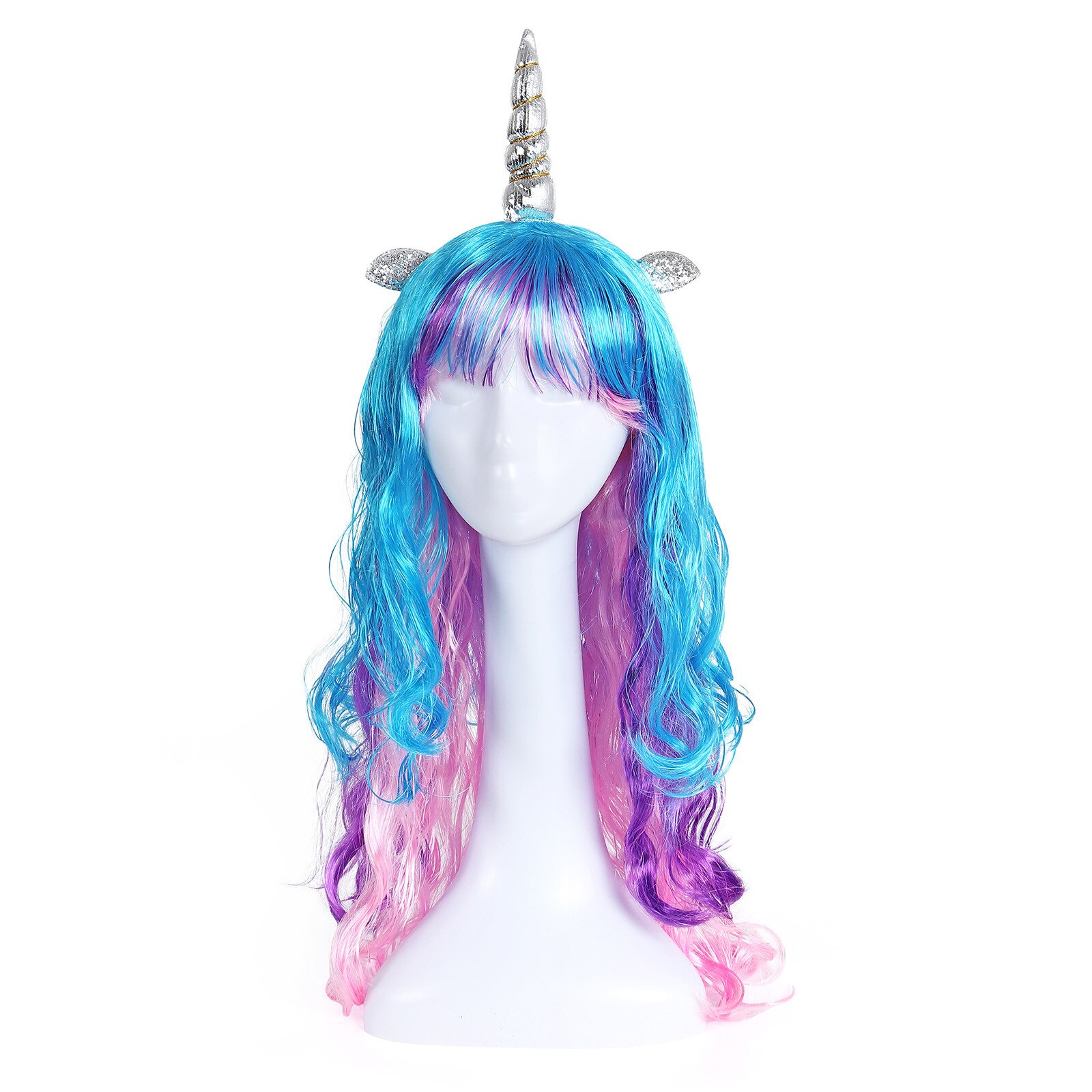 Peruca de unicorn, Party Chili®, Cosplay, Carnaval, Craciun, Halloween ...