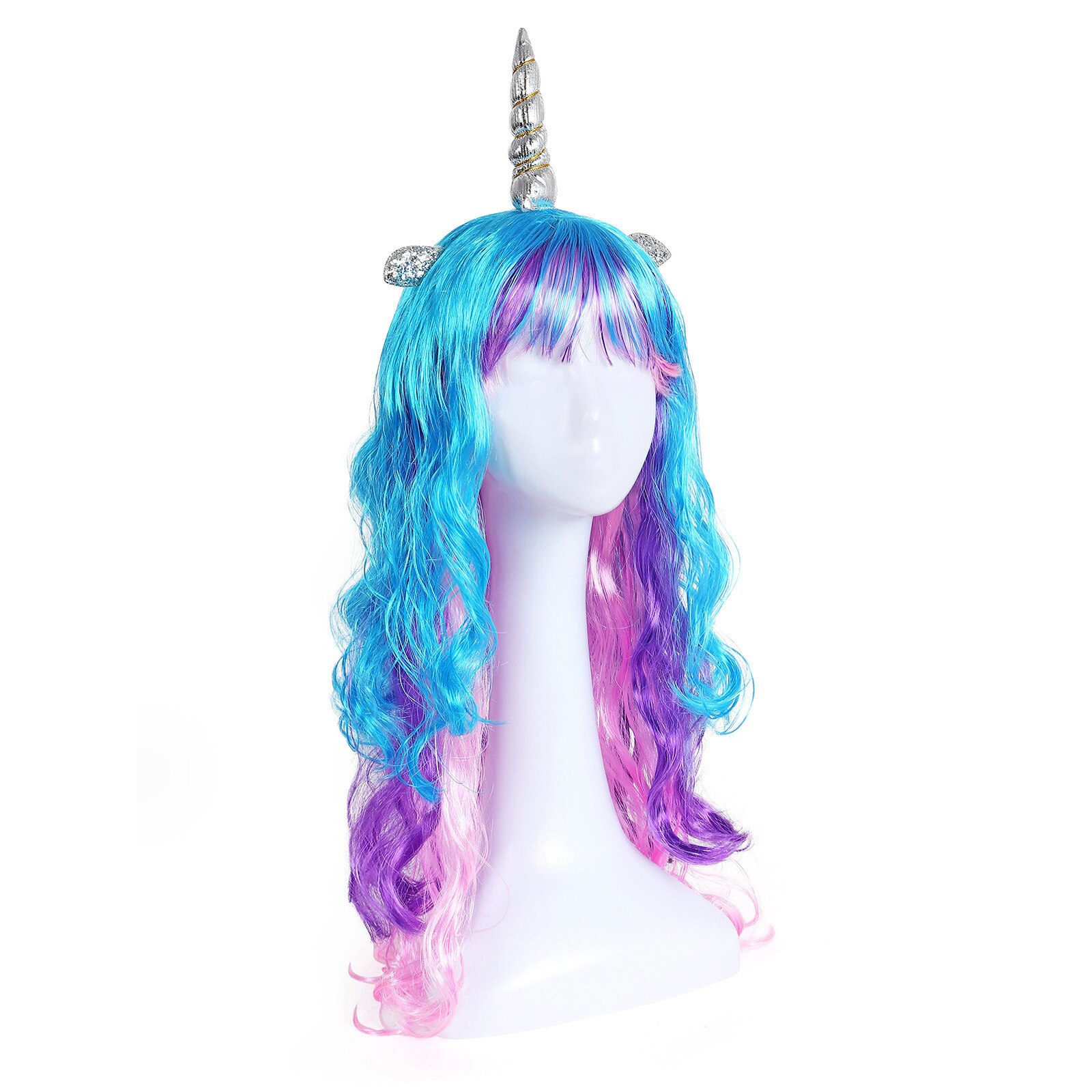 Peruca de unicorn, Party Chili®, Cosplay, Carnaval, Craciun, Halloween ...