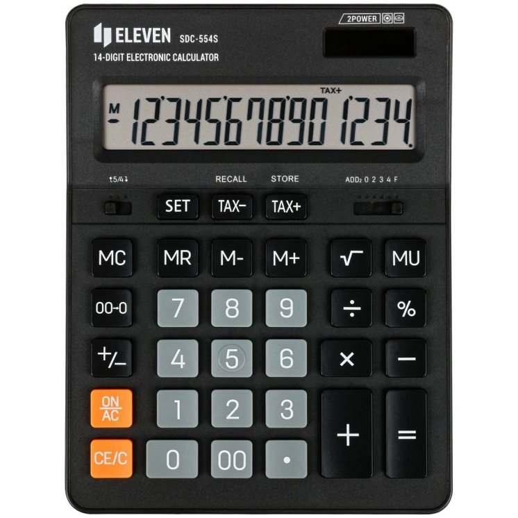 Calculator de birou Eleven, SDC-554S, 14 digiti - eMAG.ro