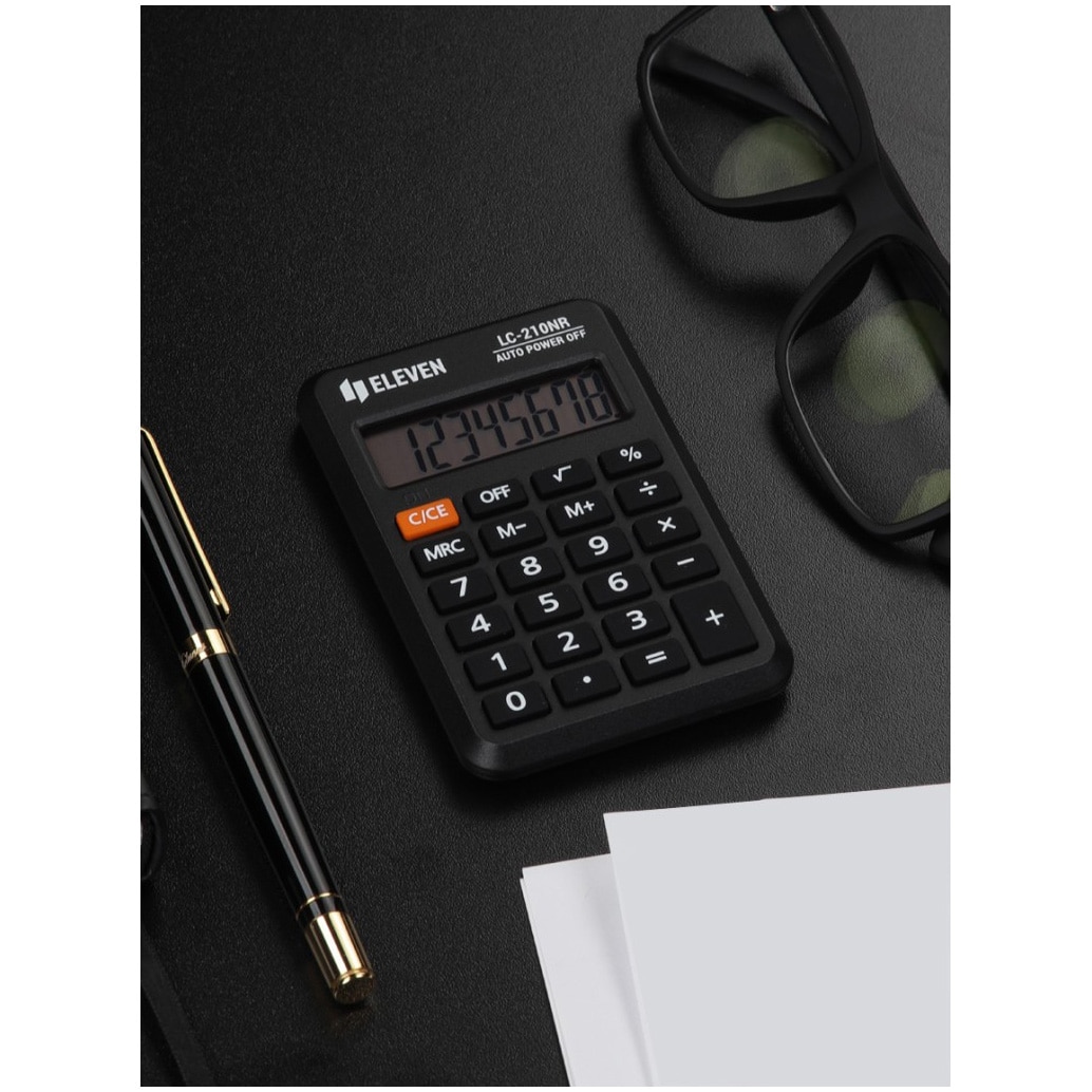 Calculator de buzunar Eleven, LC-210NR, 8 digiti - eMAG.ro