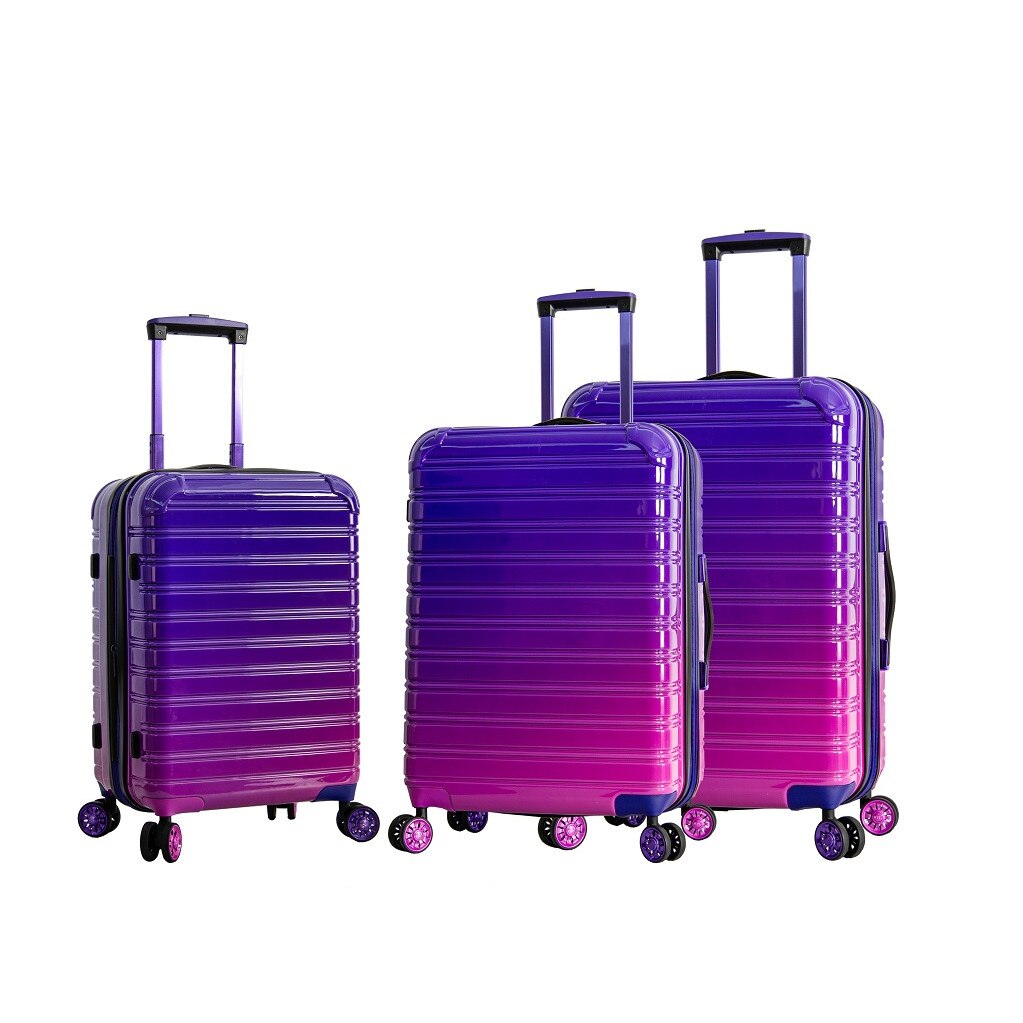 Set Trolere, Extensibile, Policarbonat, 4 Roti Duble, Snowball, SW61623 ...