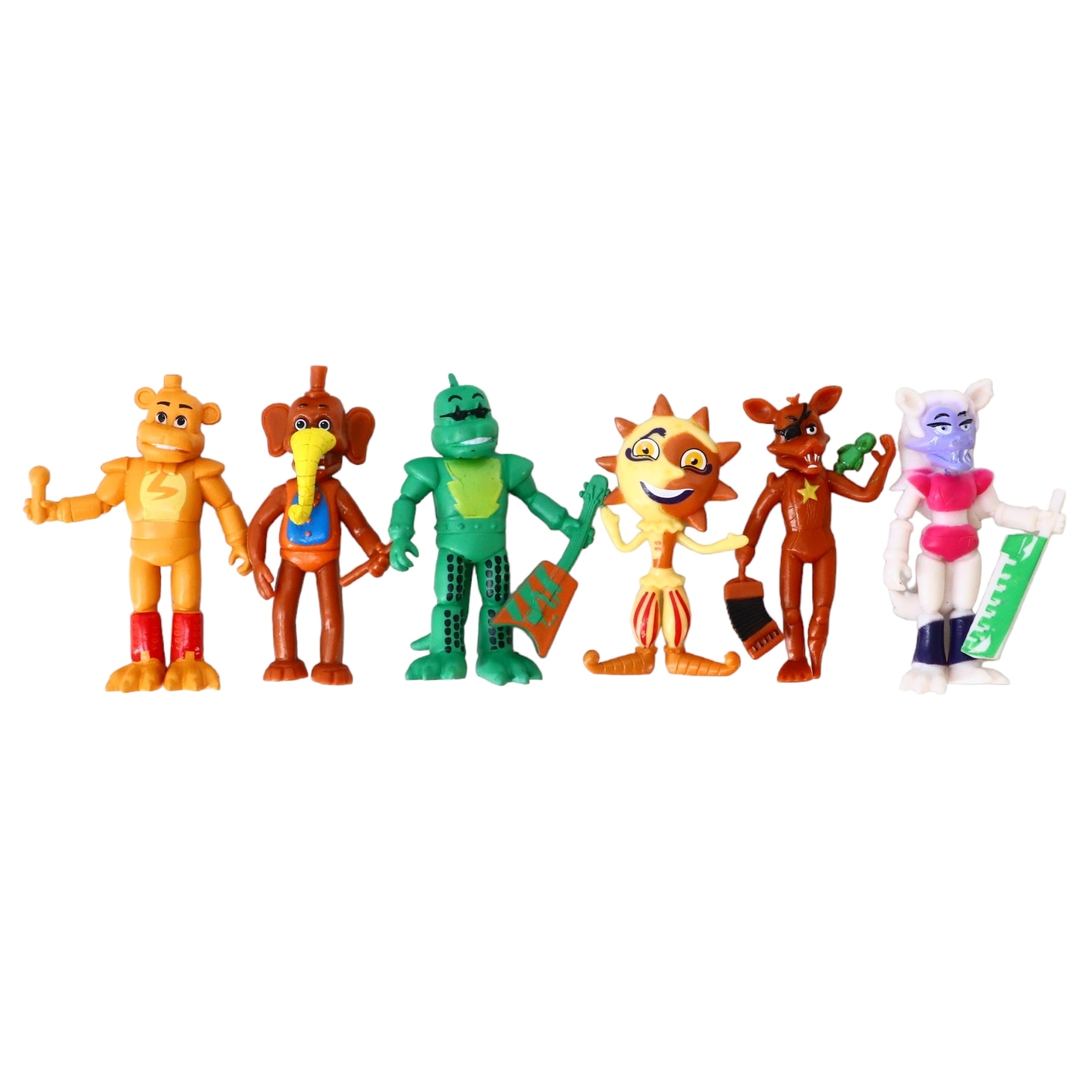 Комплект от 6 фигурки, Five Nights at Freddy's, NO453, 9 см ...