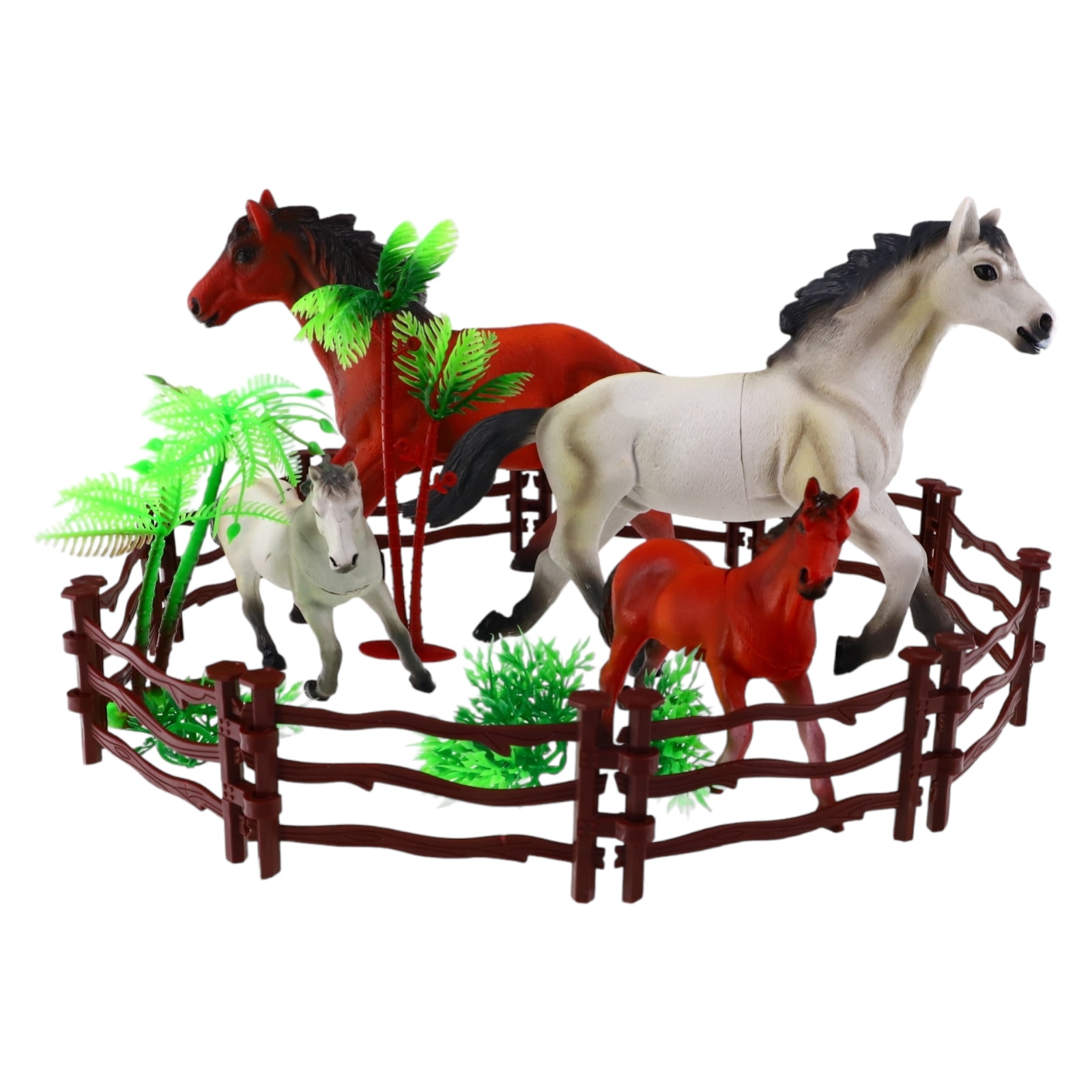 Set 4 cai frumosi, NO544, 14 - 25 cm, Multicolor - eMAG.ro