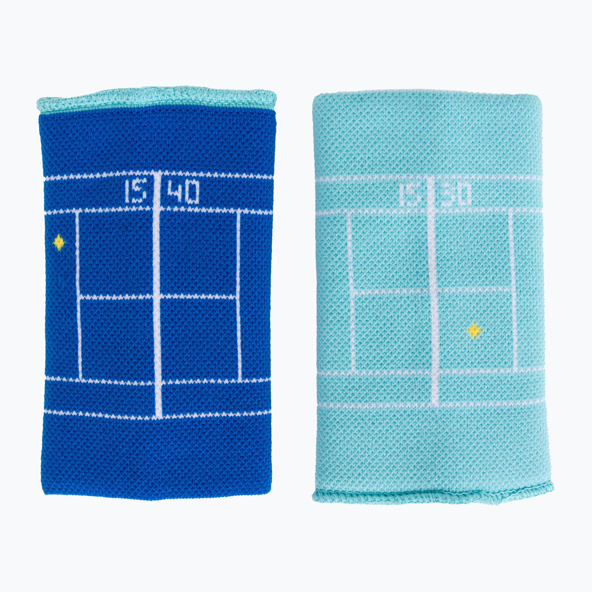 Set 2 mansete tenis Babolat, Nylon/Elastan, Albastru - eMAG.ro