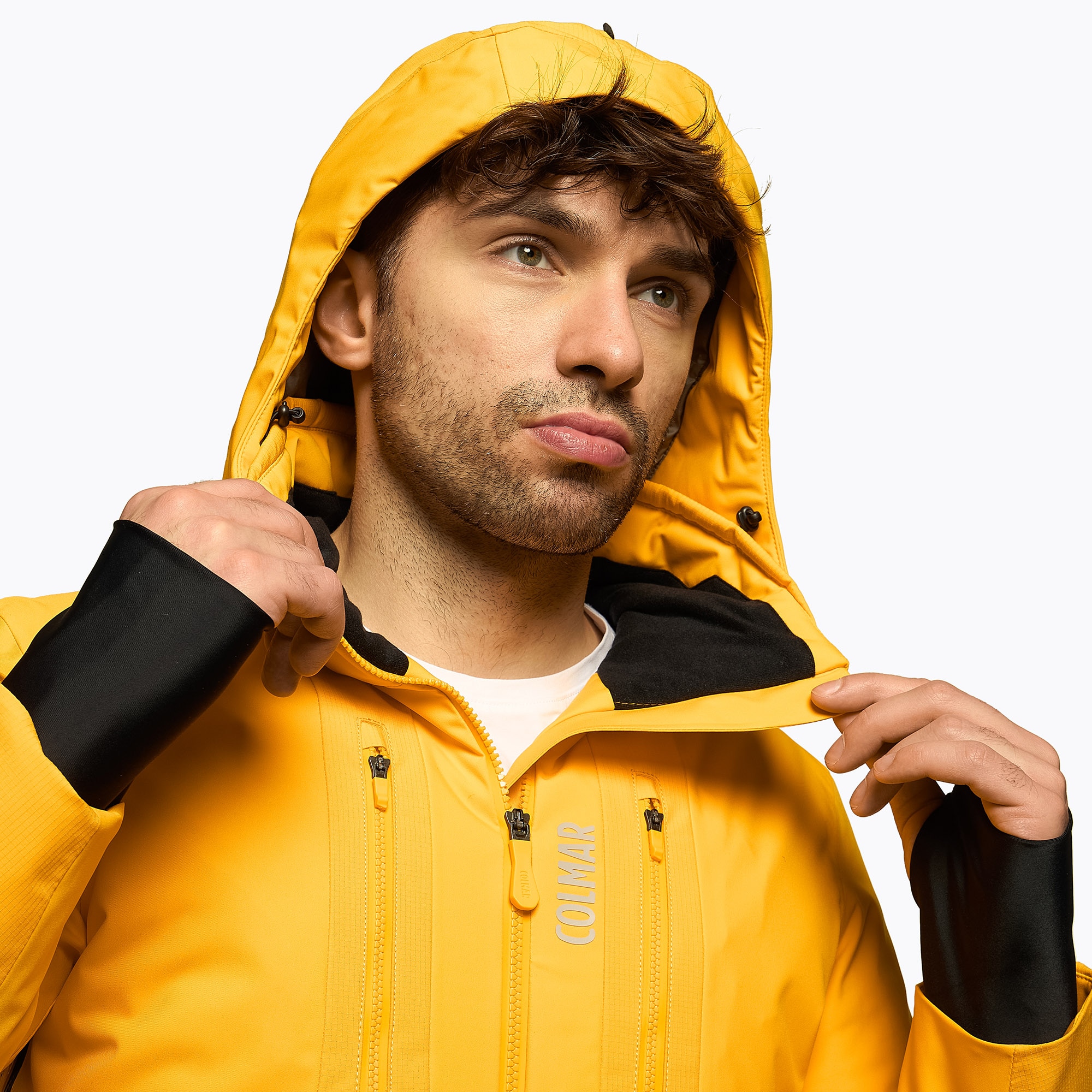 Geaca ski barbati, Colmar, Poliester, Galben, 52 - eMAG.ro