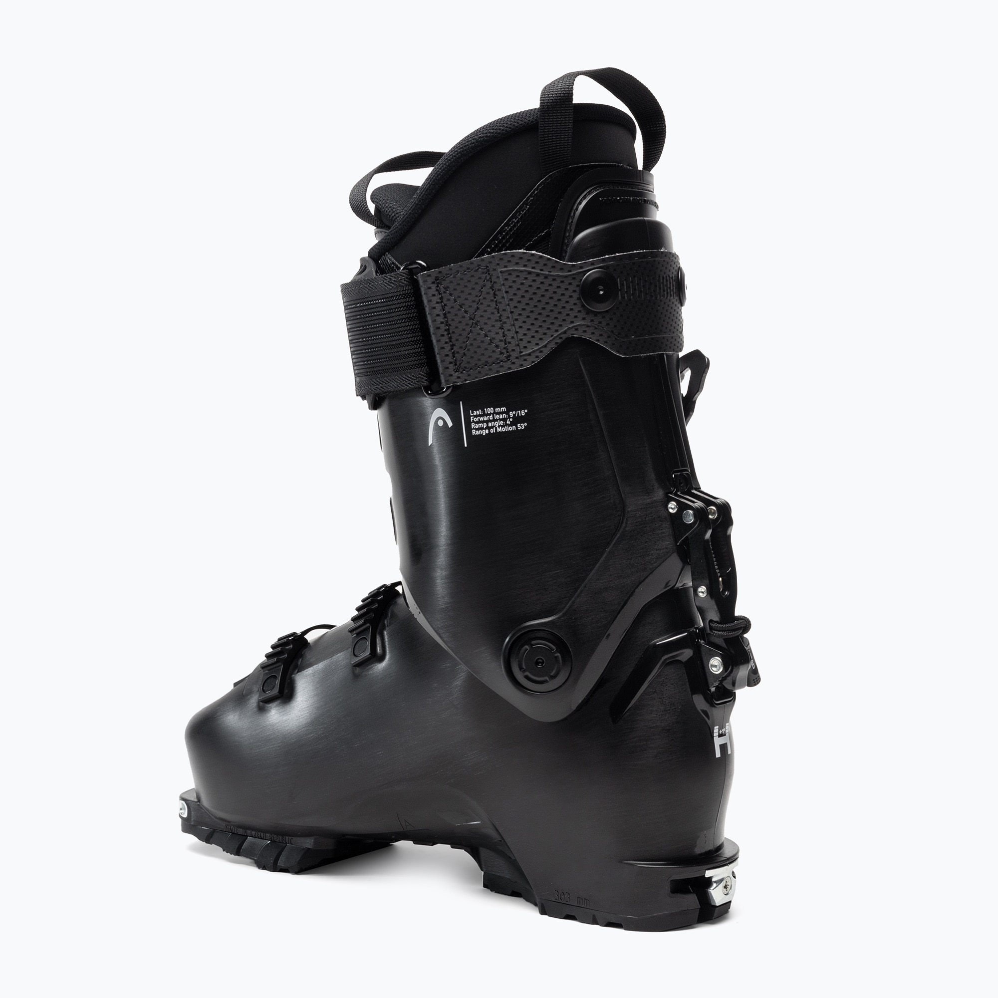 Clapari ski unisex, HEAD, Poliuretan, Negru, 27 cm - eMAG.ro