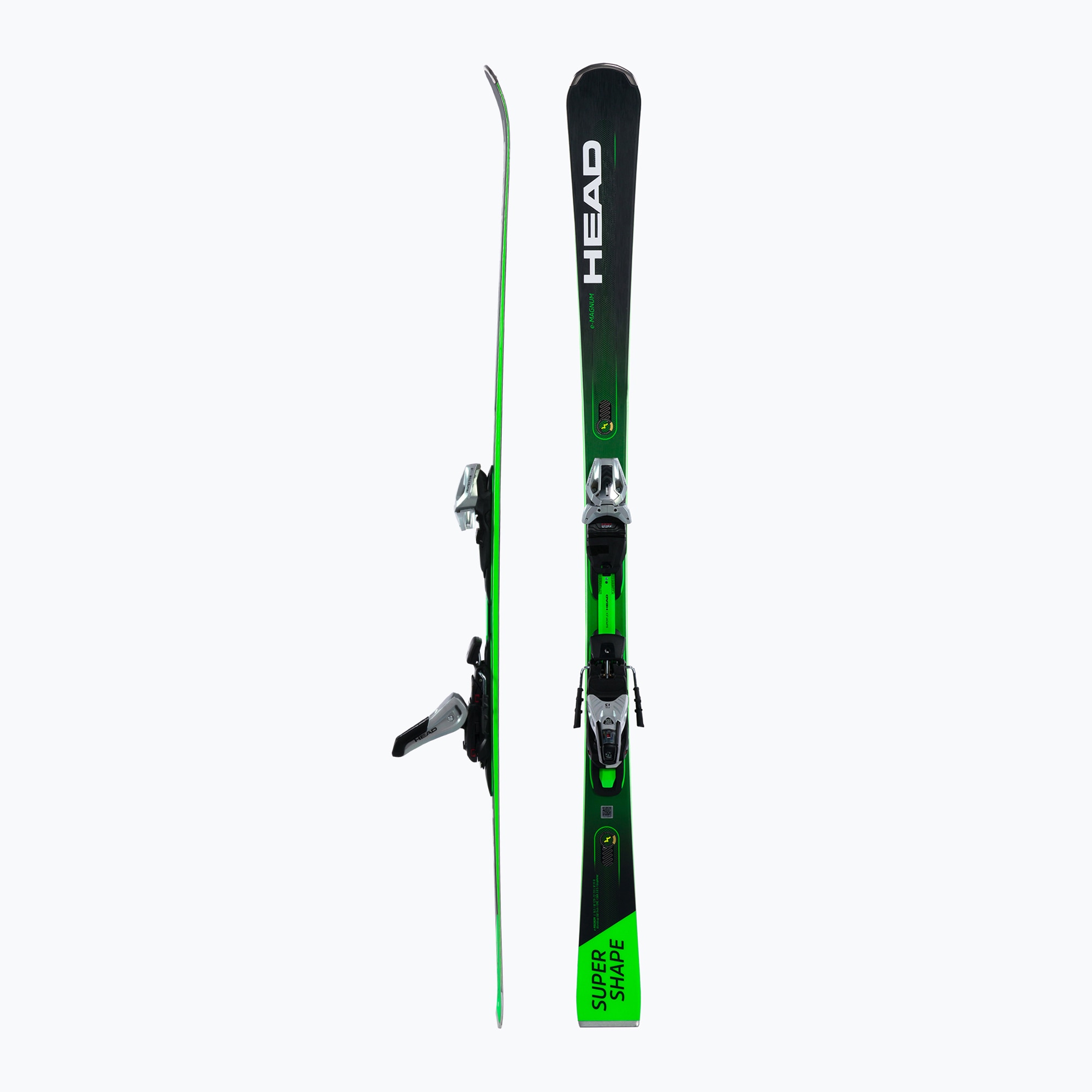Schiuri, Head, 163 cm, Negru/Verde - eMAG.ro