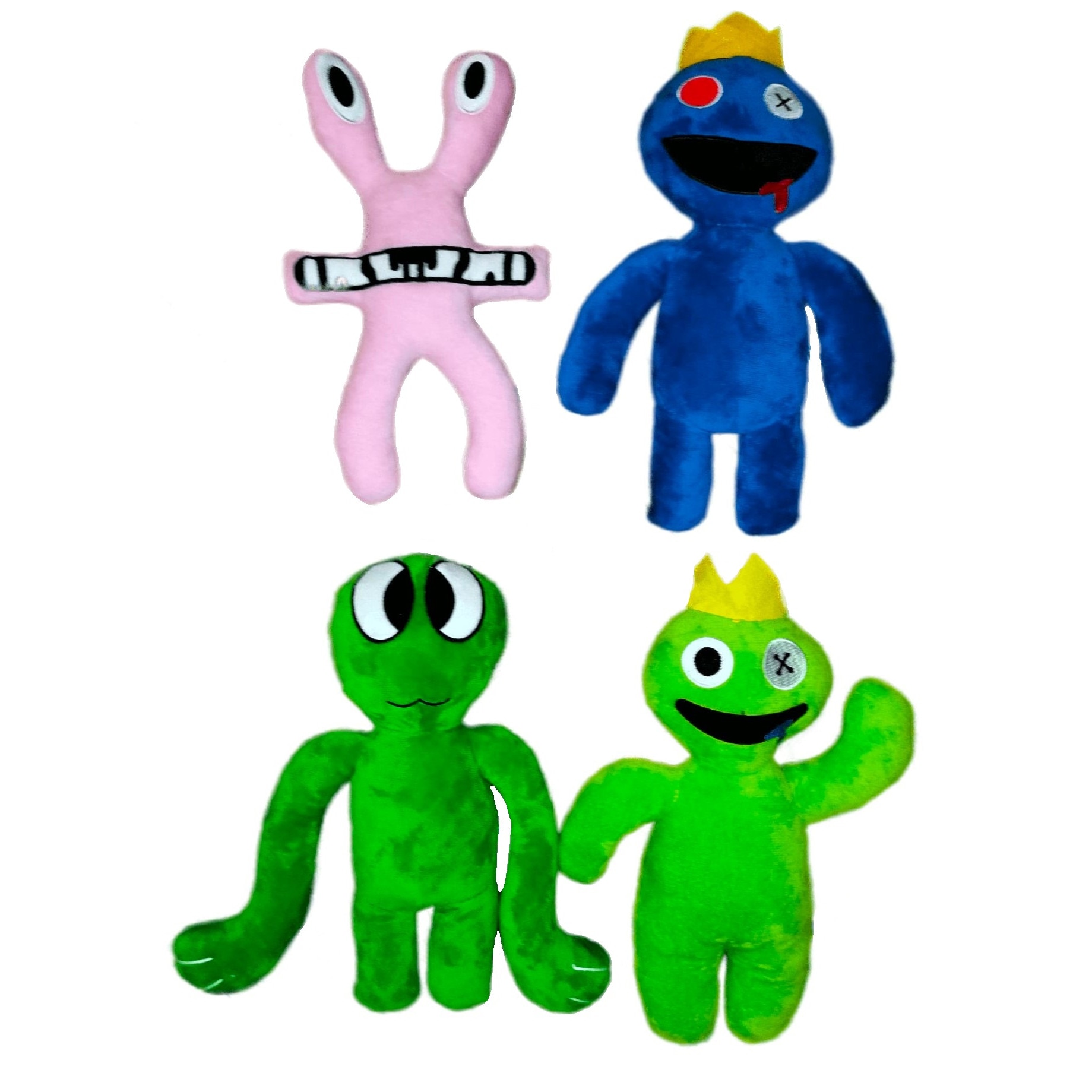 Set 4 Jucarii din Plus Roblox, Rainbow Friends, 32cm, Multicolor - eMAG.ro