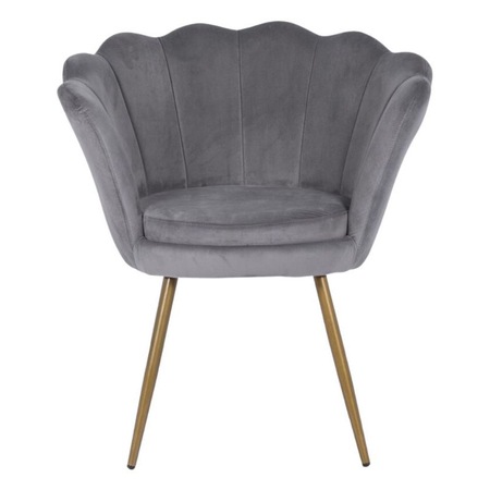 Scaun Dining Cu Picioare Robuste, Din Otel, Cu Finisaj Auriu, Sezut si ...