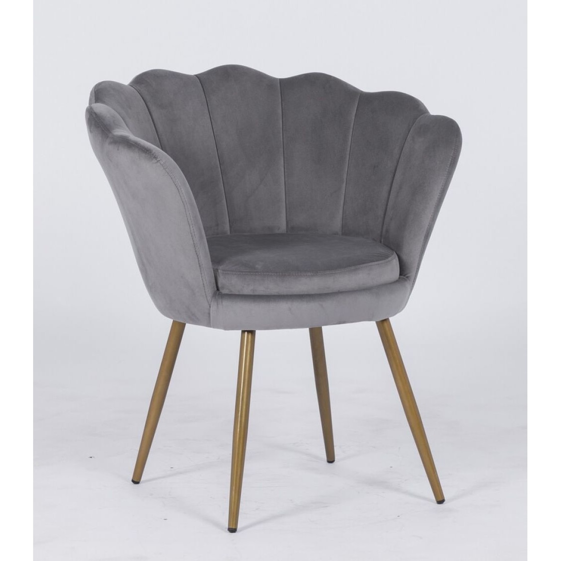 Scaun Dining Cu Picioare Robuste, Din Otel, Cu Finisaj Auriu, Sezut si ...