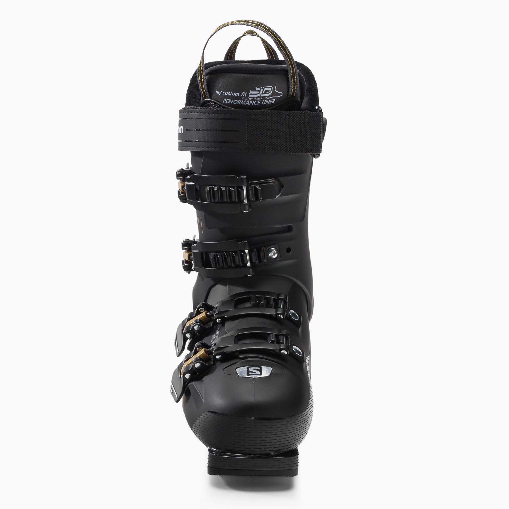 Clapari de schi dama, Salomon, Negru, 24-24.5 cm - eMAG.ro