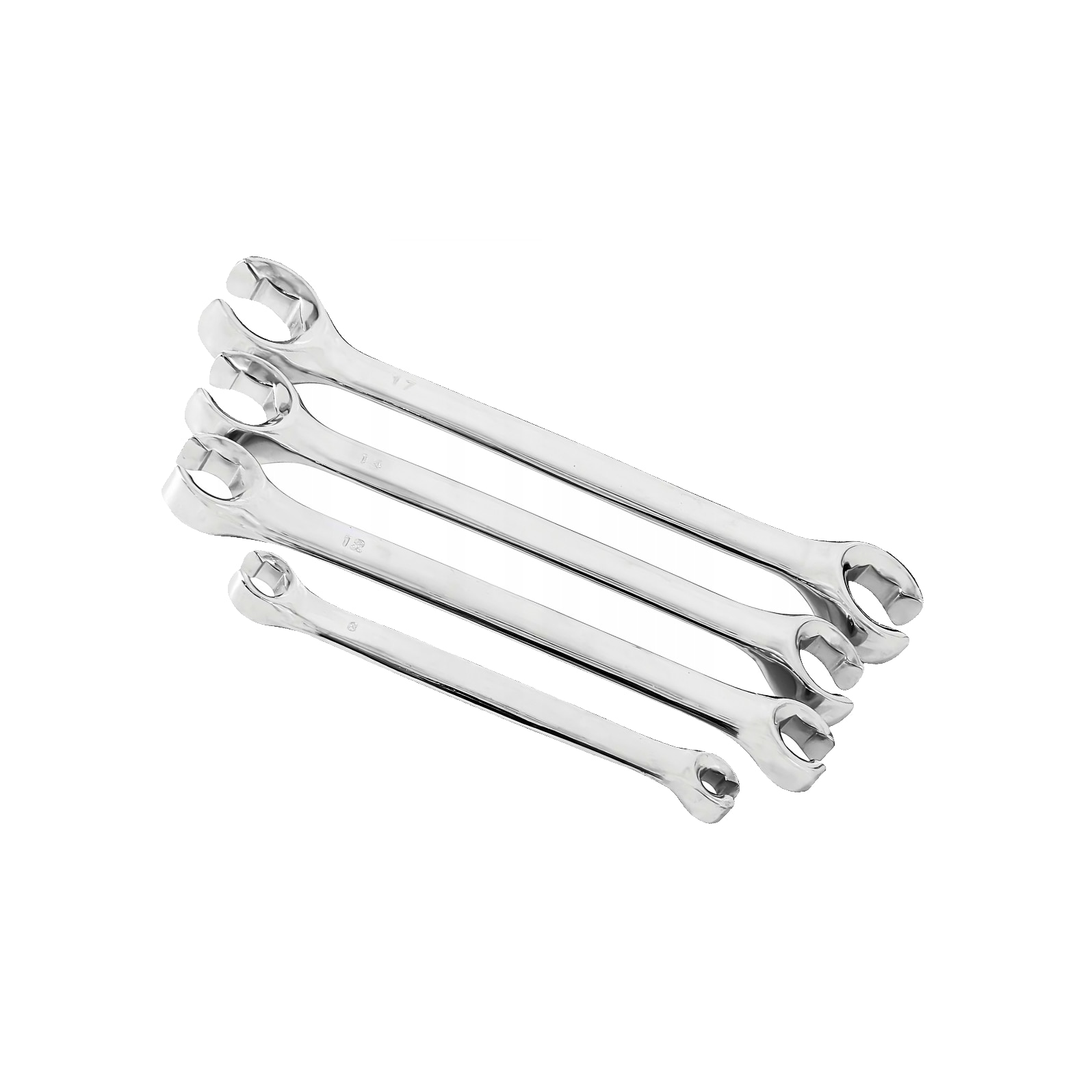 Set 4 chei inelare semideschise, pentru conducte, Premium Line, 8-17 mm ...