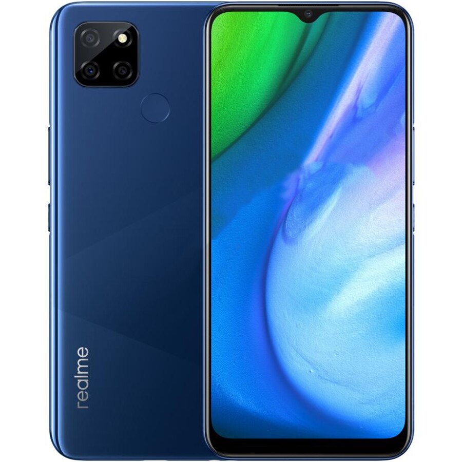 Telefon mobil Realme Q2i, 4GB RAM, 128GB, 5G, Blue - eMAG.ro