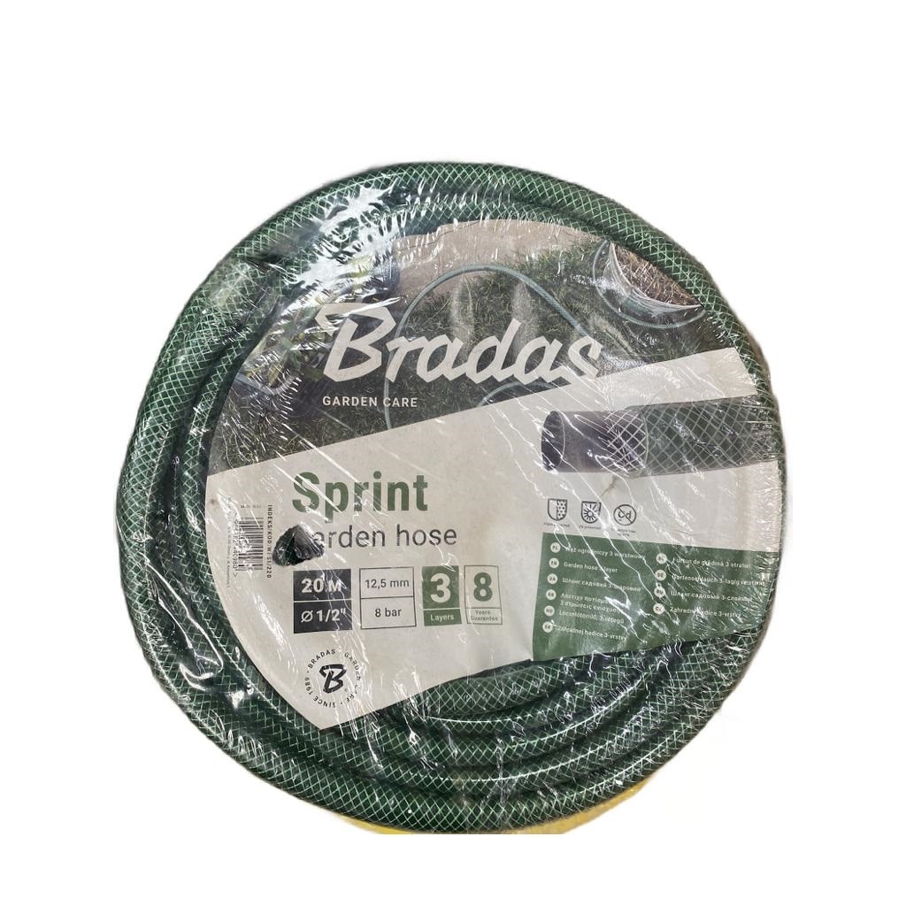 Furtun gradina armat 1/2, lungime 20 m, Bradas Sprint, 8 Bar - eMAG.ro