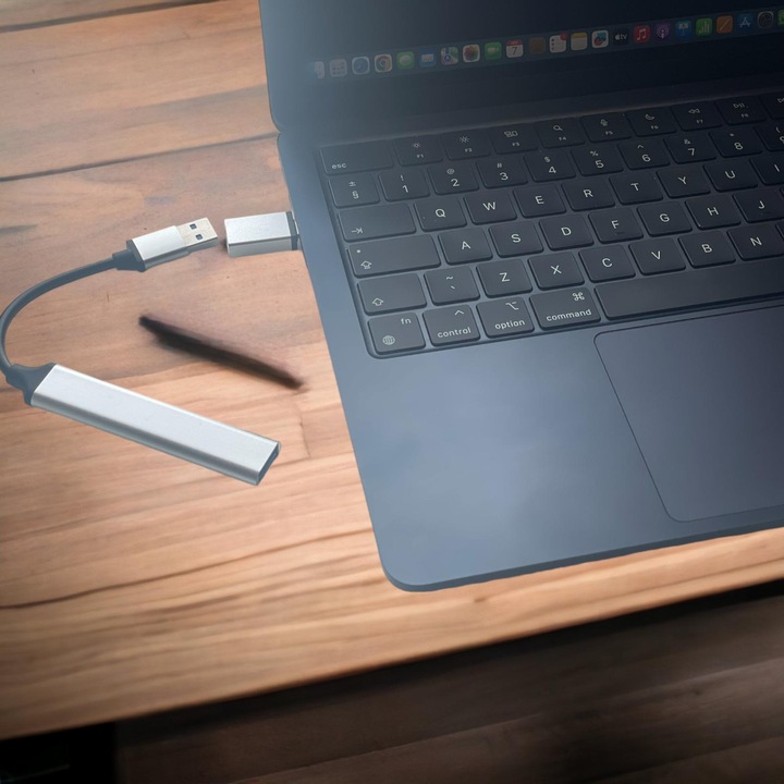 Hub Adaptor Type-C SvodMedia®️, Series Multiport 4 in 1, USB 3.0 ...