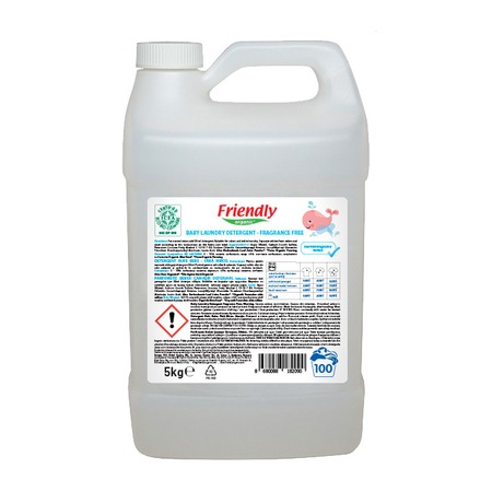 Detergent de rufe bebe Friendly Organic, Fara Miros, 5000 ml - eMAG.ro