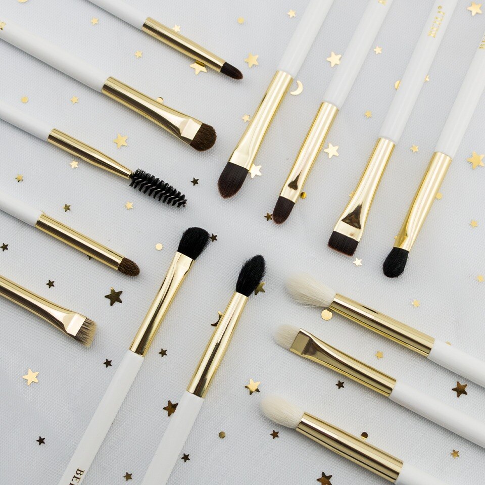 Set 14 Pensule Make-up Beili White Gold - eMAG.ro