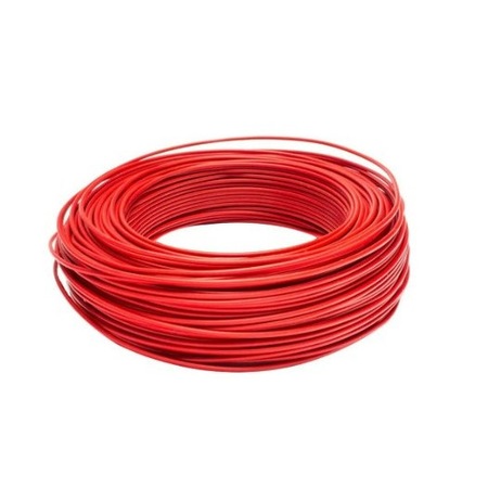 Rola conductor electric FY 1.5, H07V-U, 100m, cupru, rosu - eMAG.ro