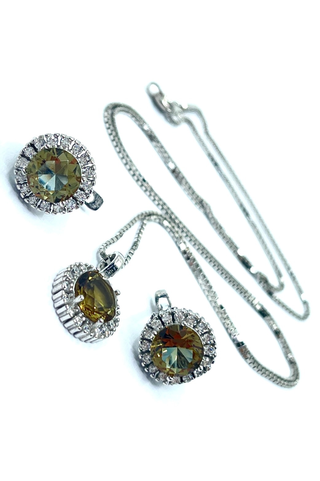 Set din argint 925 cu Zultanit, Dinuzete - eMAG.ro