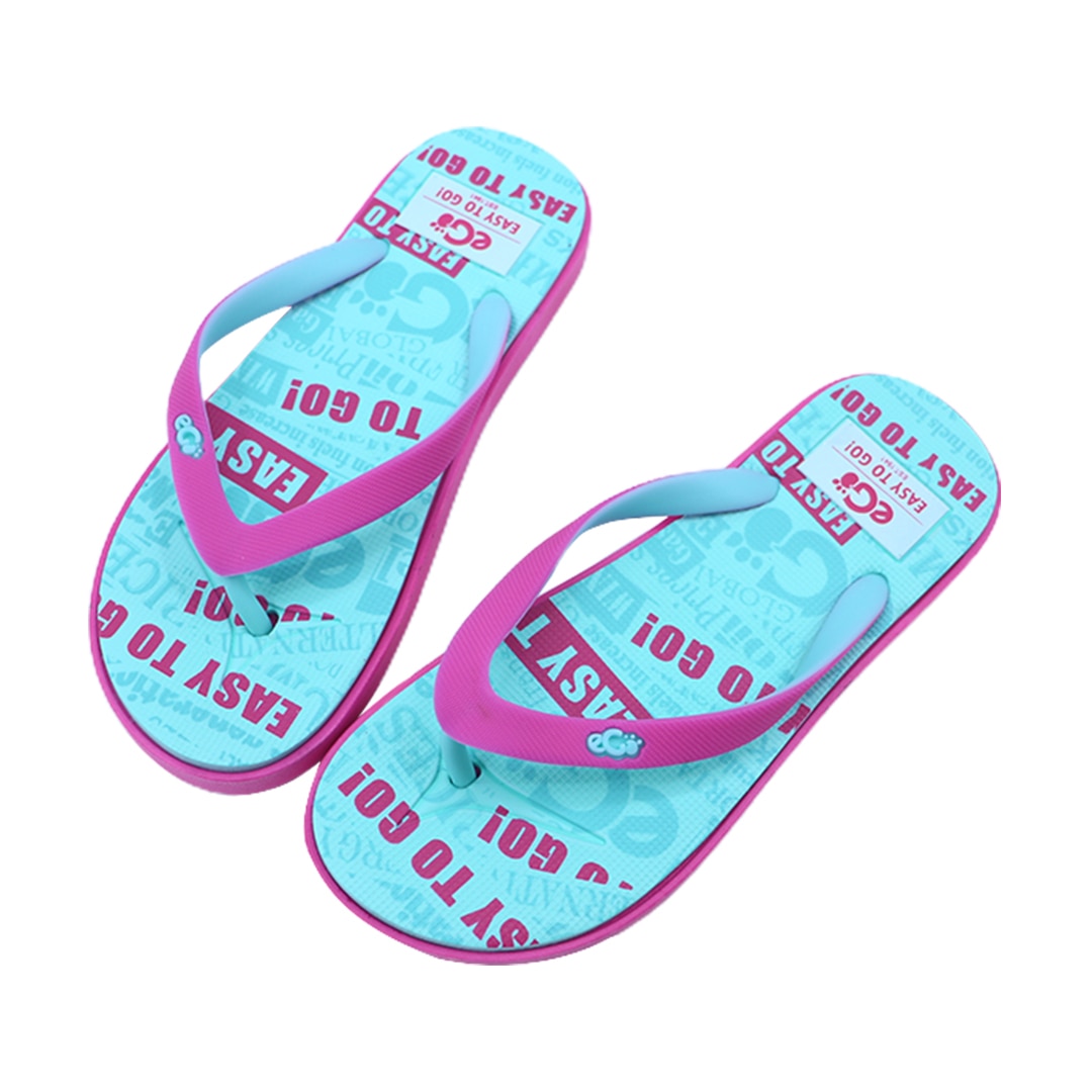 Slapi pentru dama, de plaja, H607, roz, 37 - eMAG.ro