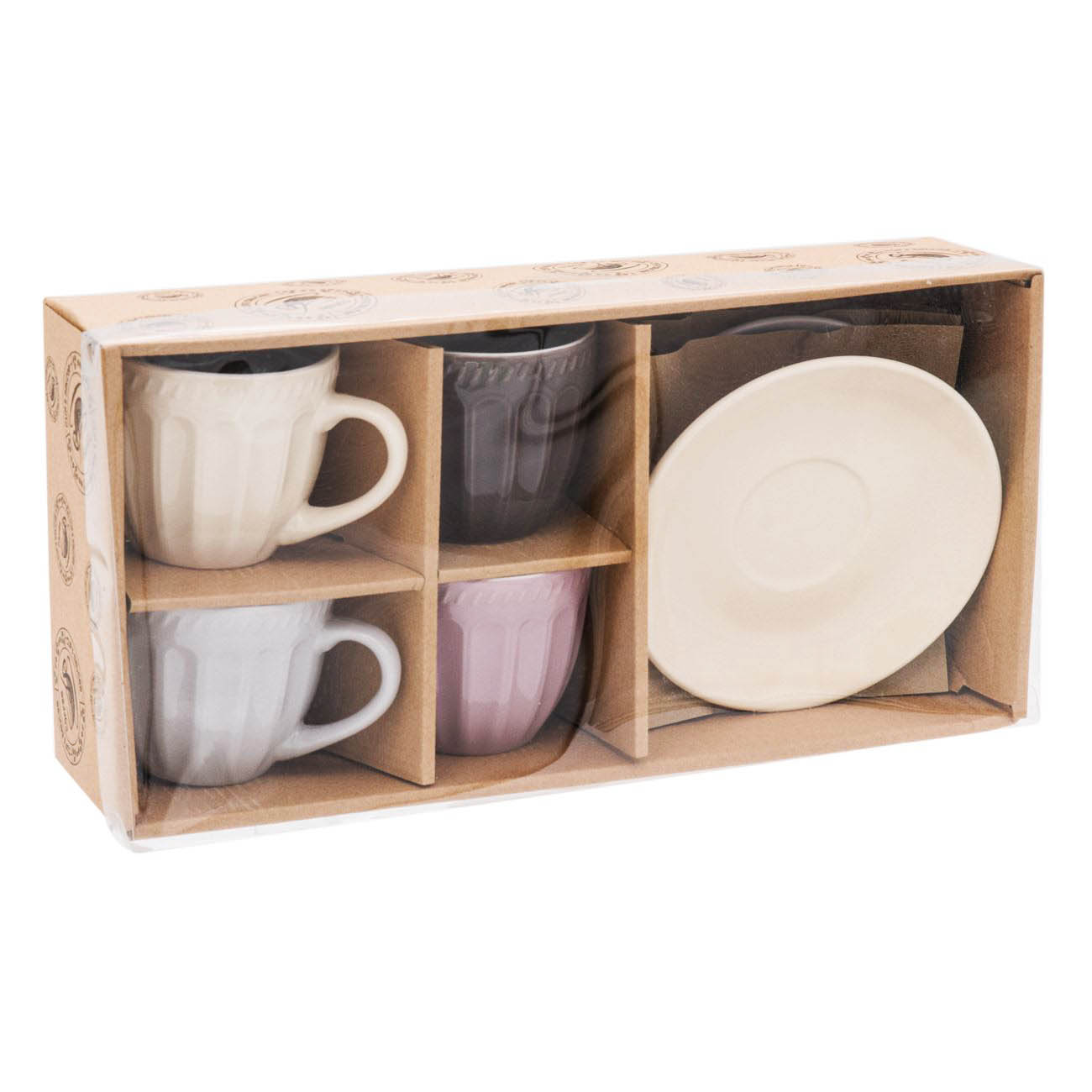 Set serviciu cafea si ceai, Liberta, Ceramica, 250 ml - eMAG.ro