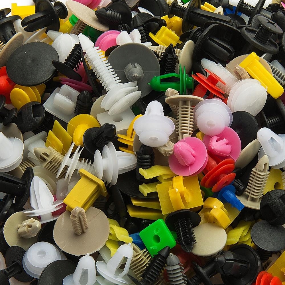 Set 500 Piese Cleme De Fixare, Universal, Plastic, Multicolor - eMAG.ro