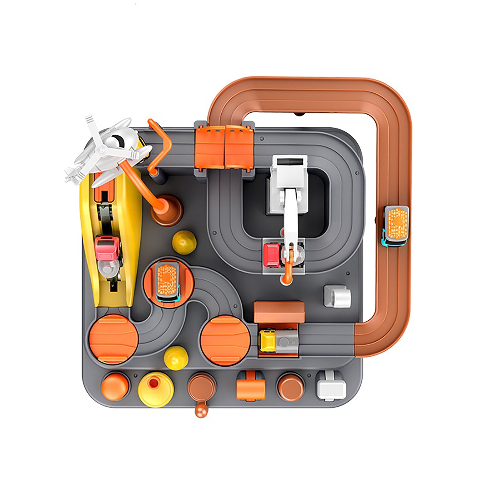 Интерактивна игра с коли за деца Isp Likesmart Engineering Adventure Без батерии 2 коли 1