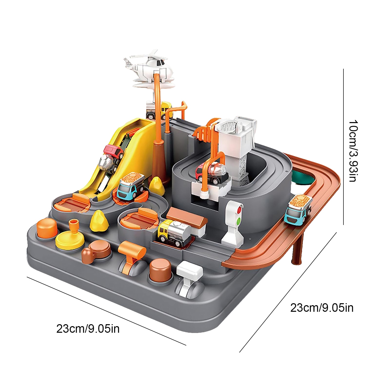Интерактивна игра с коли за деца Isp Likesmart Engineering Adventure Без батерии 2 коли 1