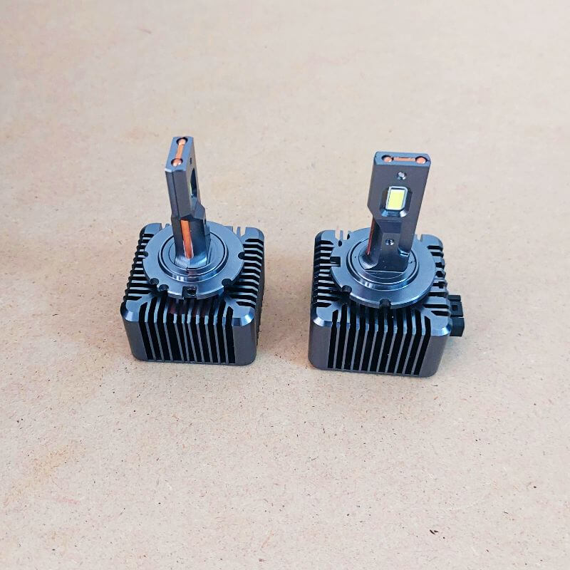 Set 2 becuri D3S led, conversie xenon led, 6500K, 10000lm, BGR10 - eMAG.ro