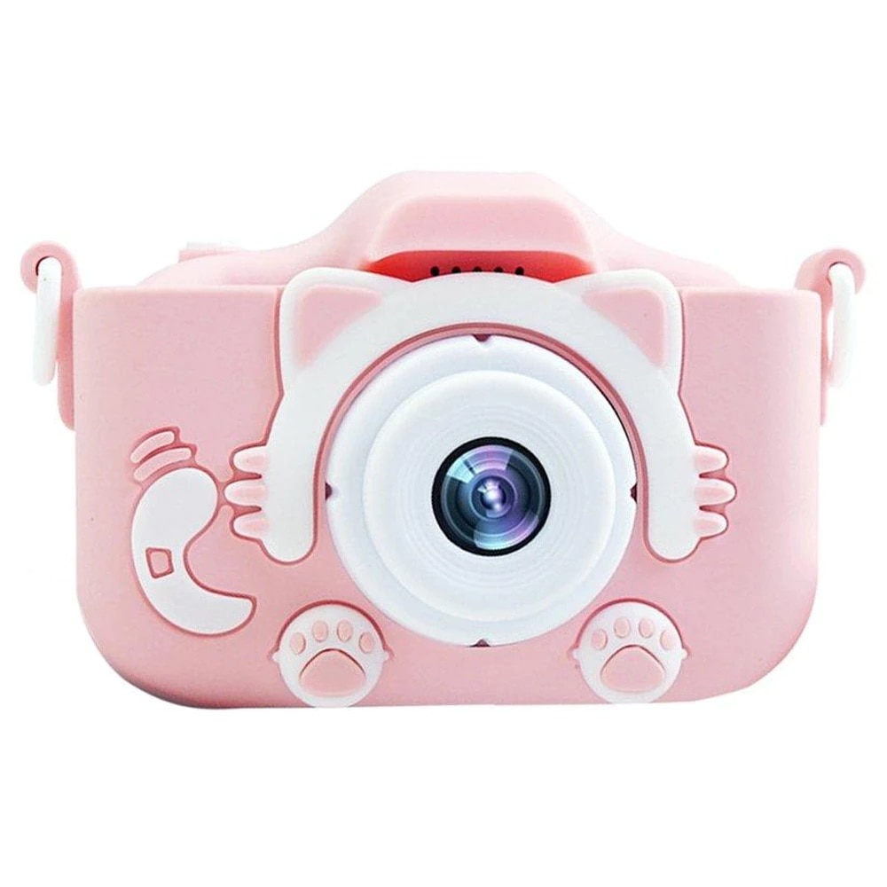 Camera Foto Copii, Fluffy, 12 Mpx, Full HD 1080P, model Pisica, Ecran 2 ...