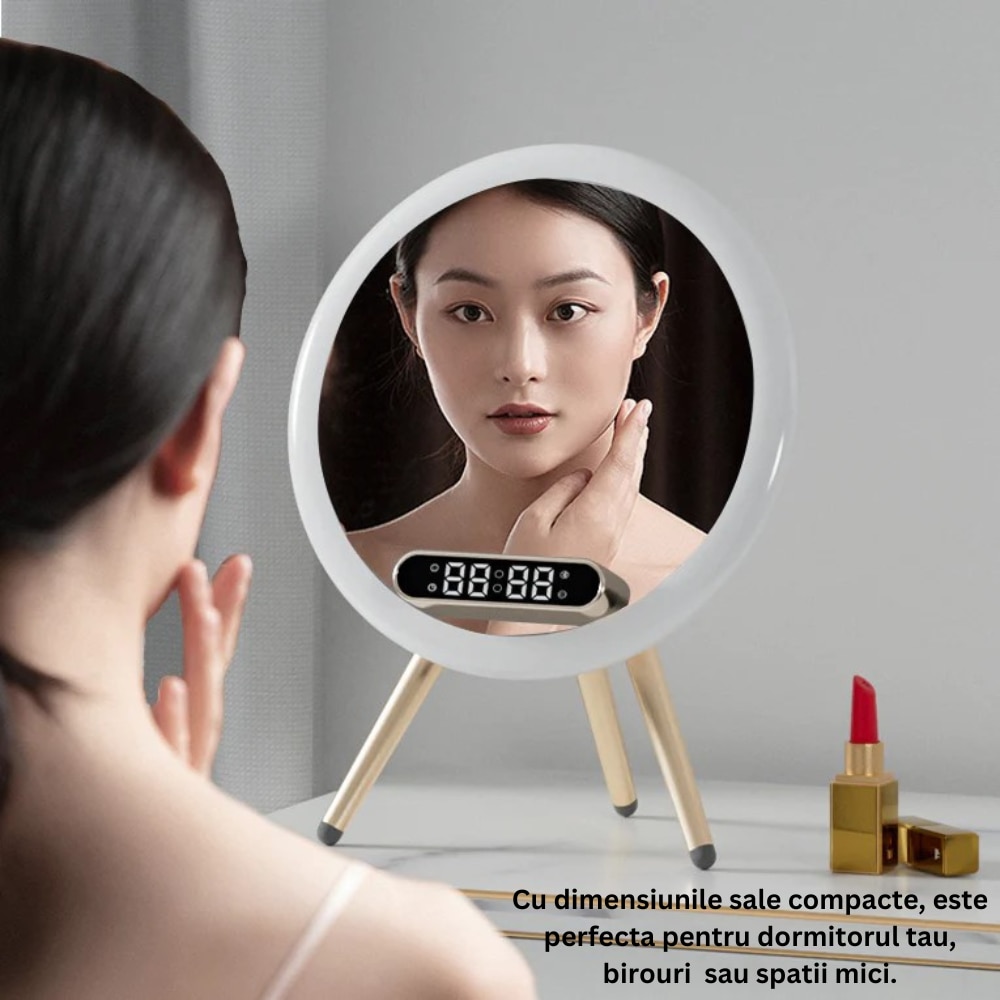 Козметично огледало CLAUSTEEL, Magic Makeup Mirror, Smart HD с ...